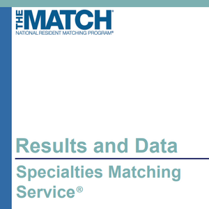 Results and Data: Specialties Matching Service, 2024 Appointment Year ...